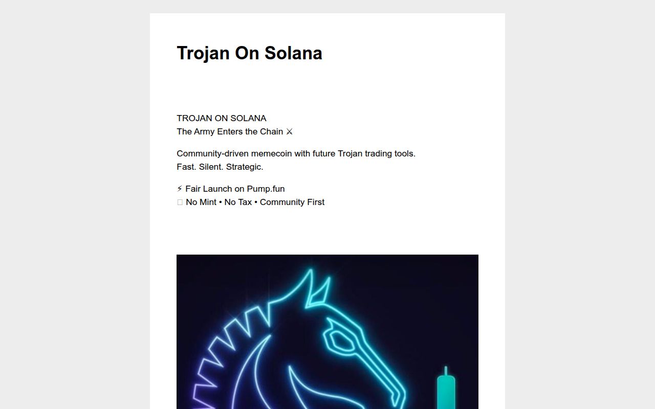 trojanonsolana